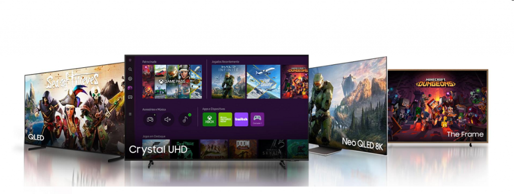 Smart TV Samsung Gaming Hub: um oásis para os gamers